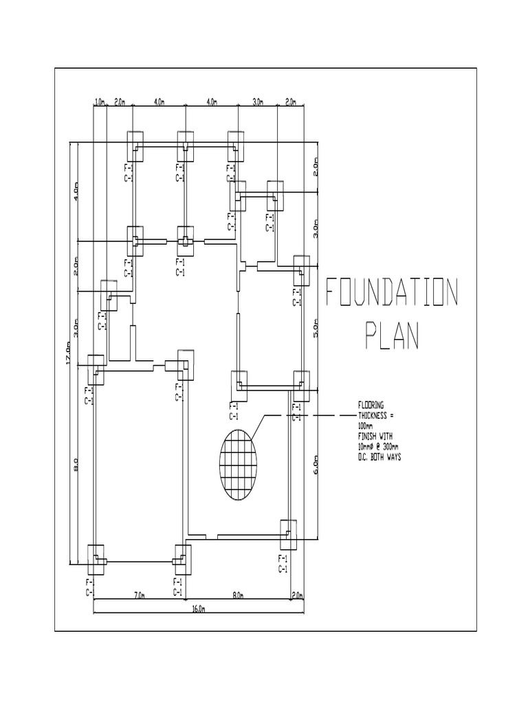 Foundation Plan | PDF