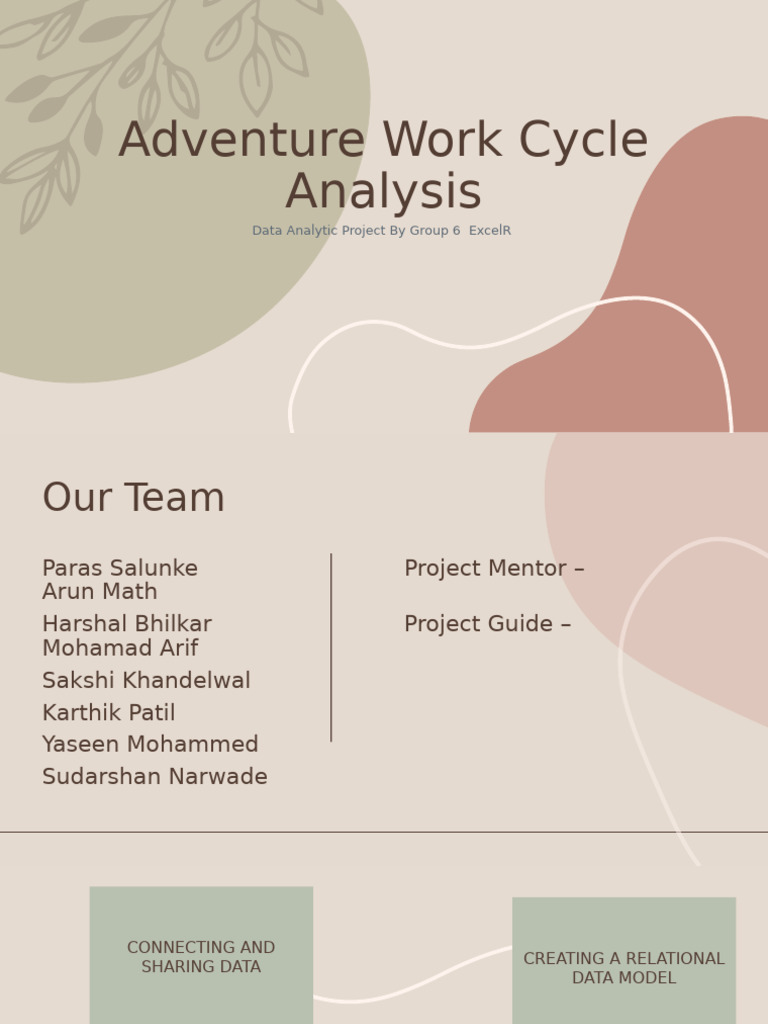 Adventure Works Cycle Market Analysis | PDF | Marketing | Sustainability