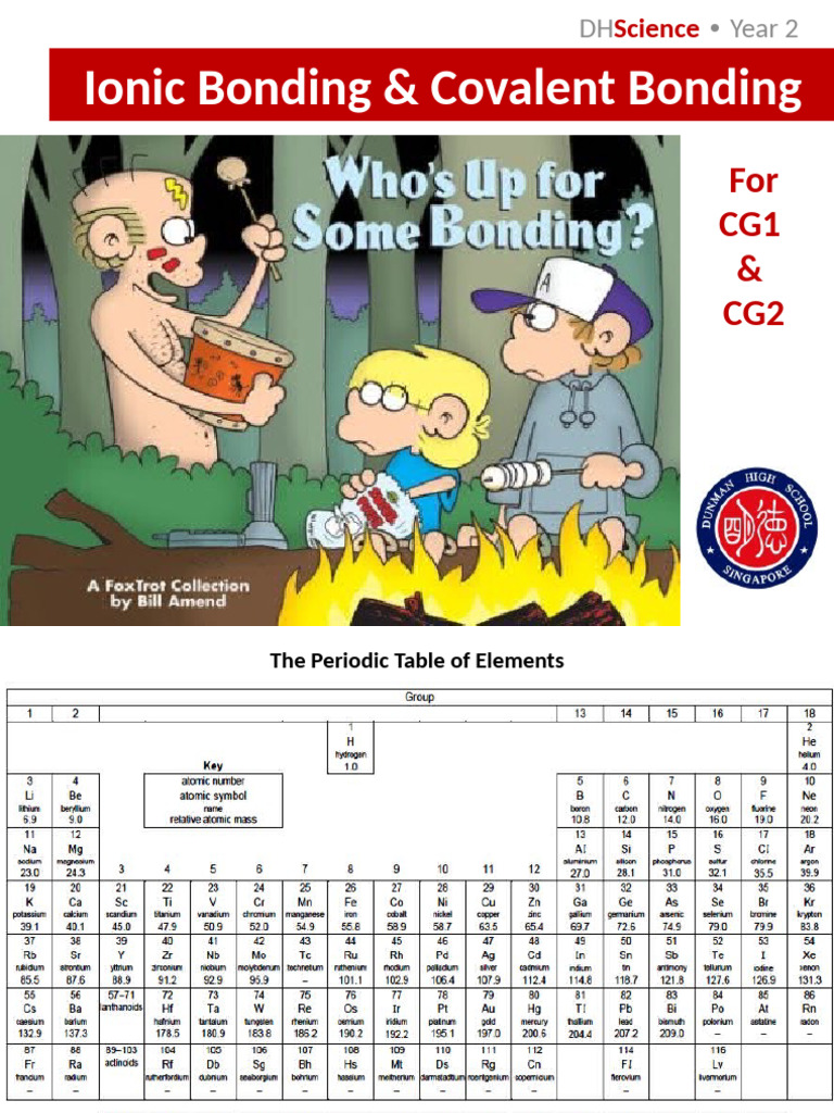 CG PPT Slides 2025 - Ionic Bonding & Covalent Bonding (Edit) | PDF ...