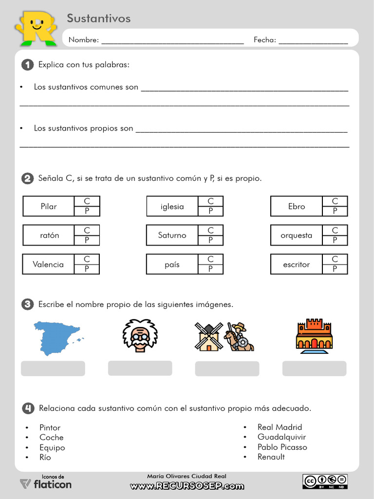 sustantivos-propios-o-comunes | PDF