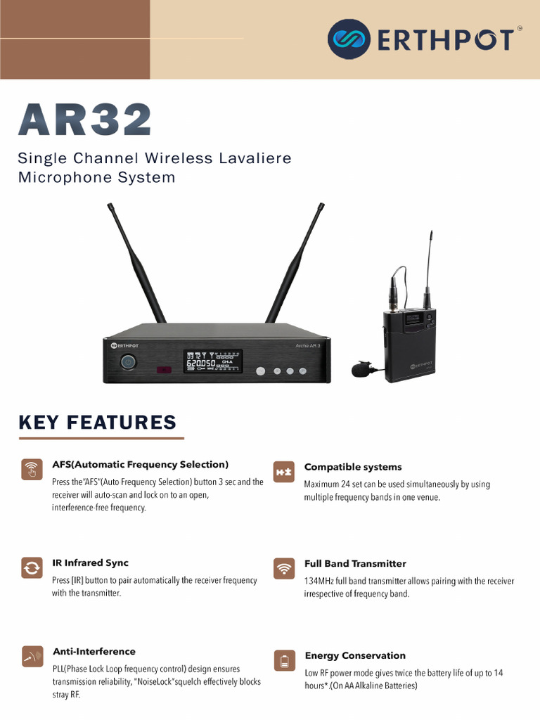 AR32 Datasheet | PDF