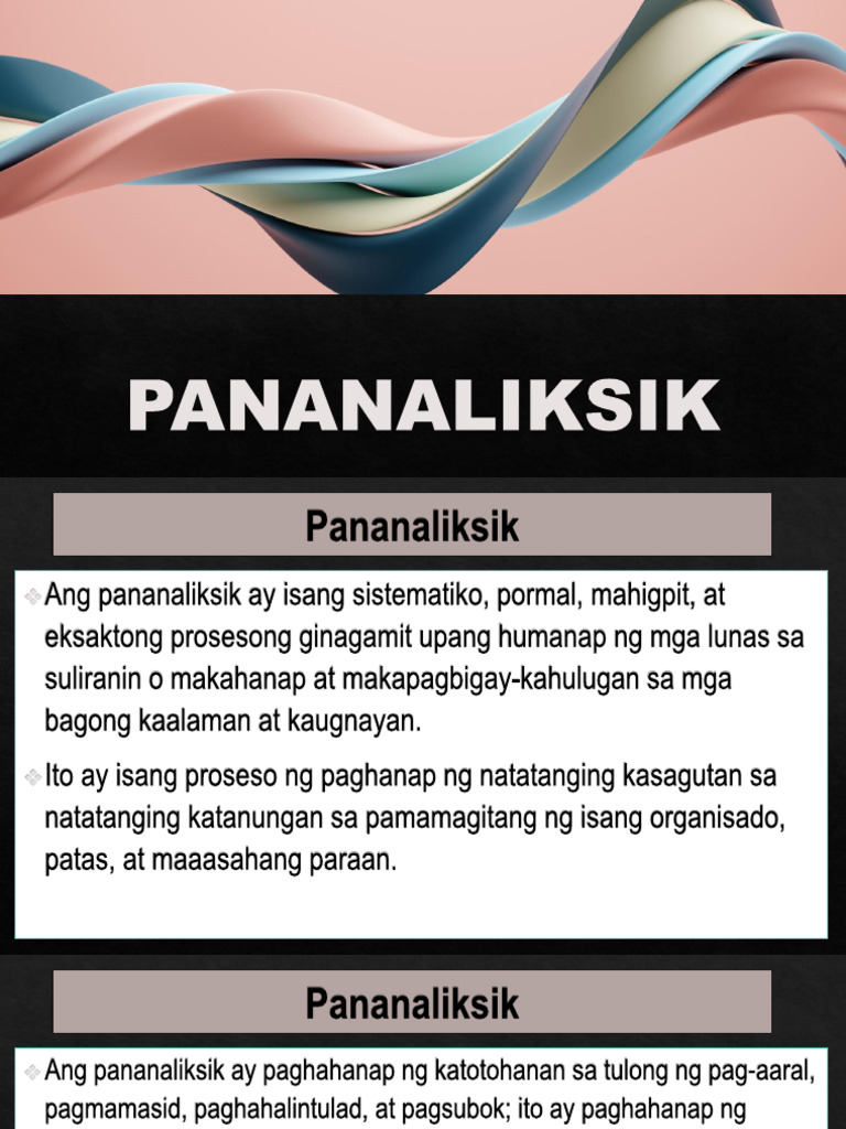 Pagapg Aralin 3 | PDF