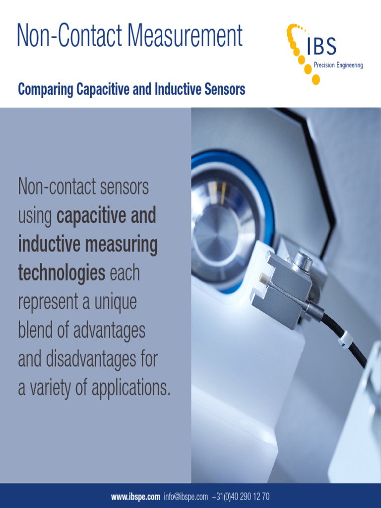 Understanding Capacitive and Inductive Sensors | PDF | Inductor ...