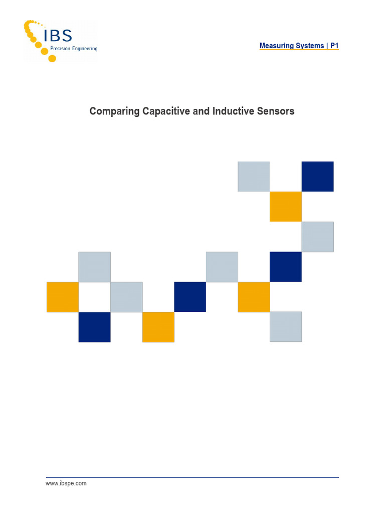 Comparing Capacitive and Inductive Sensors | PDF | Inductor | Sensor
