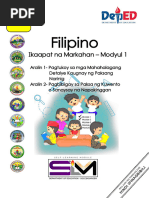 Grade 7 Filipino - MODULE 1 To 4 | PDF