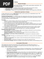 Endometrial Pipelle Biopsy Procedure Guide | PDF