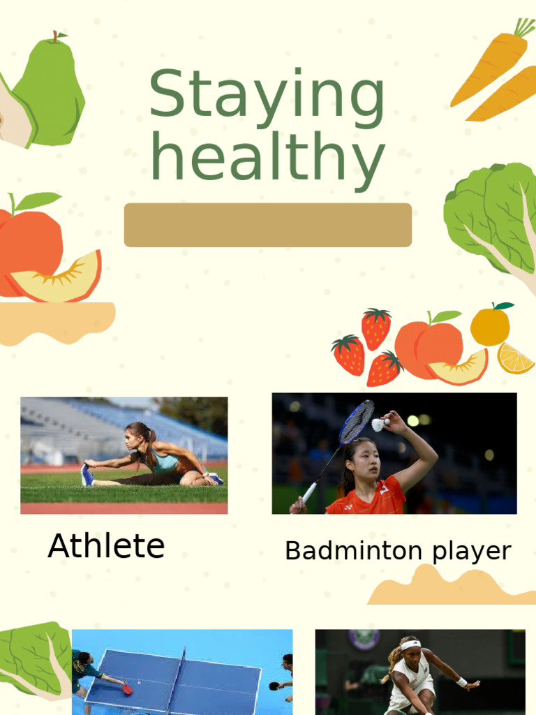Staying Healthy - 20250113 - 164002 - 0000 | PDF