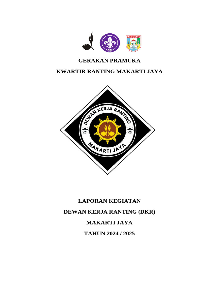 Laporan Kerja DKR Makarti Jaya | PDF