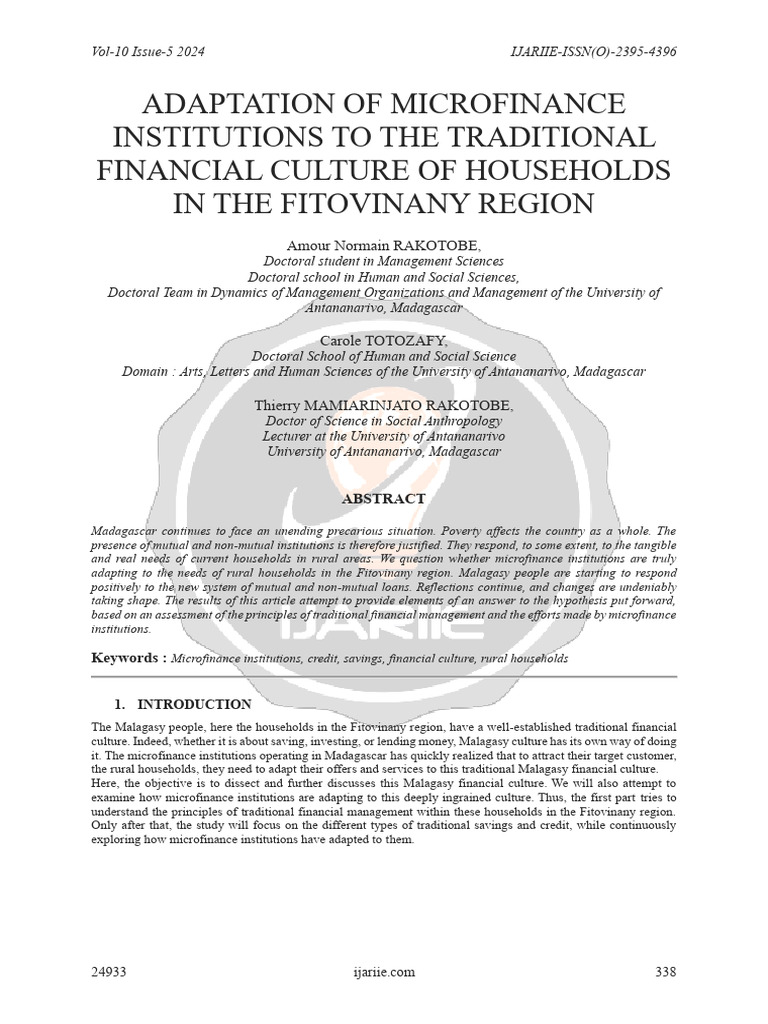 ADAPTATION_OF_MICROFINANCE_INSTITUTIONS_TO_THE_TRADITIONAL_FINANCIAL ...