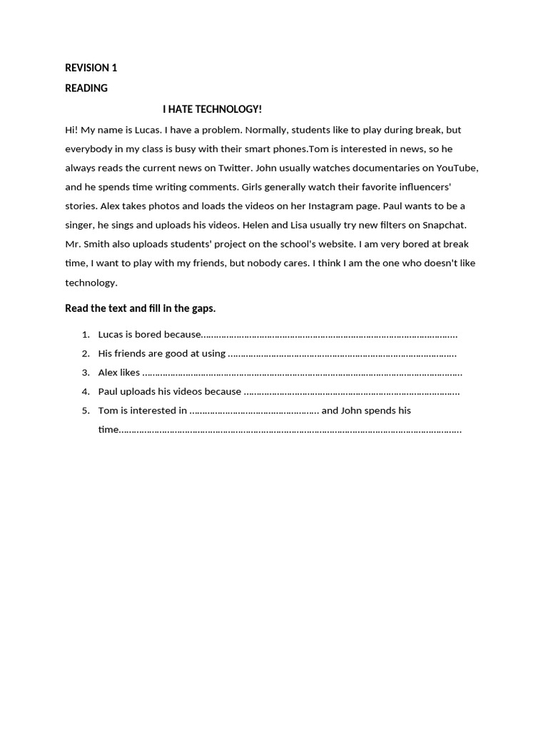 REVISION 1 | PDF