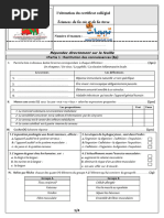 EXAMEN LOCAL 3AC de MATHEMATIQUES 2025 Modele N°1 | PDF
