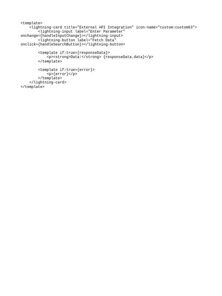 External API Integration Guide | PDF