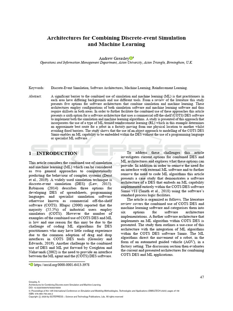 Combine RL With Simulation | PDF | Machine Learning | Simulation