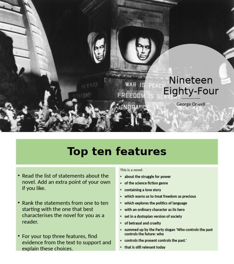 George Orwell Nineteen Eighty-Four | PDF