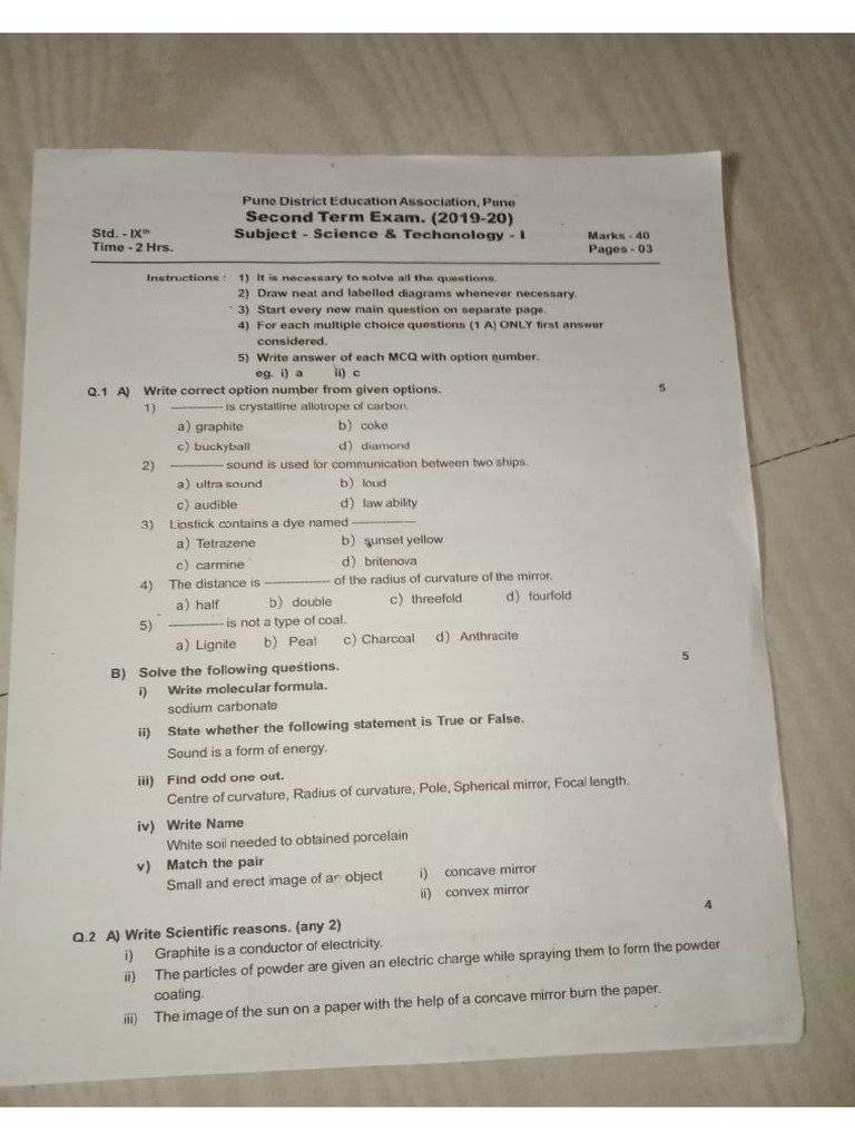 science part 1 | PDF