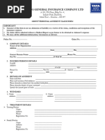 Liberty Accident Claim Form | PDF | Hospital | Insurance