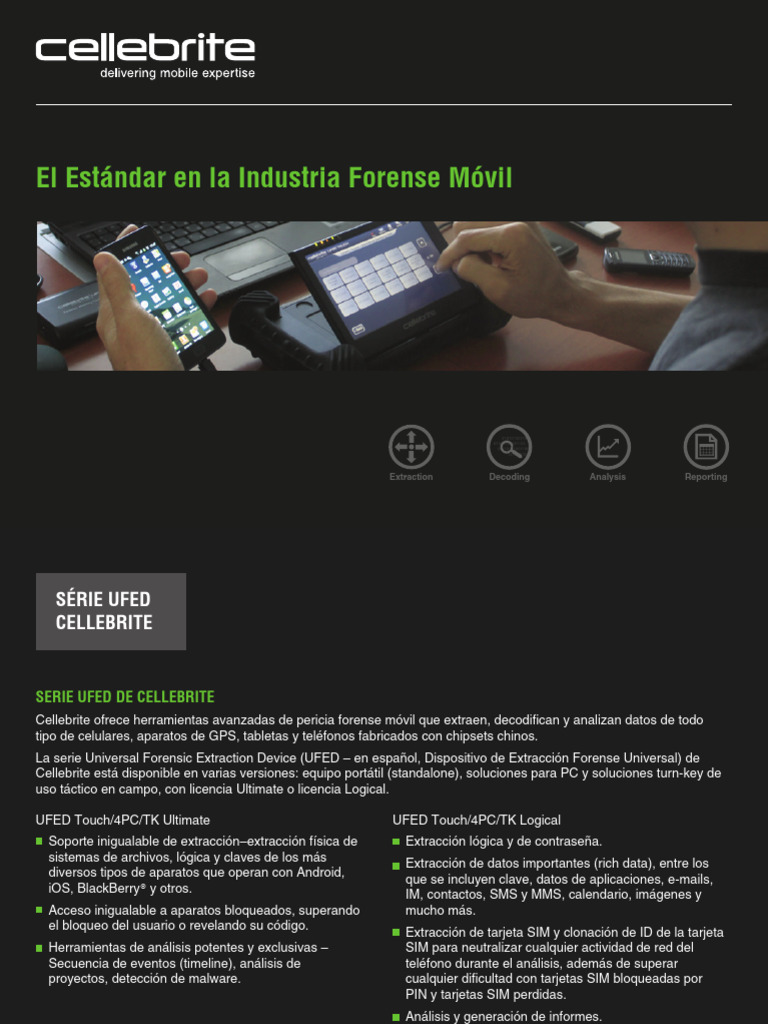 Cellebrite - UFED OnRetrieval Distribuidor Spain 1 | PDF | Hardware de ...