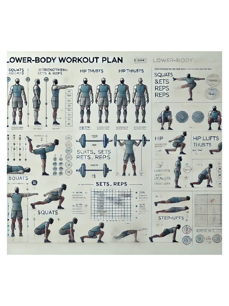 Lower body toning program | PDF
