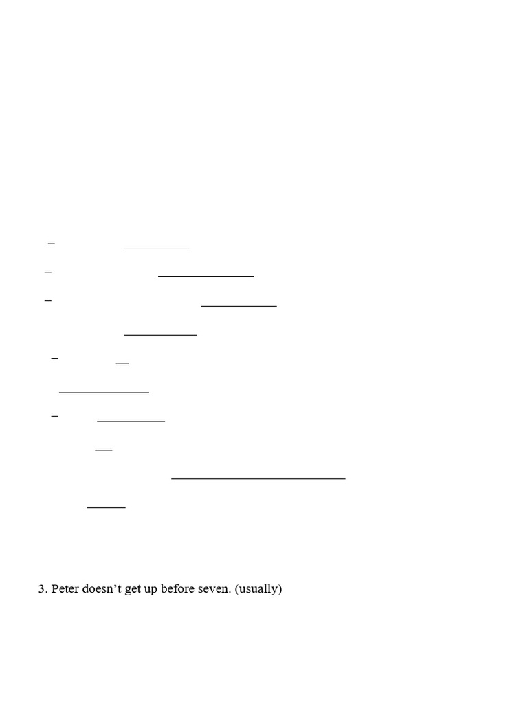 WH-Questions and Frequency Adverbs Exercises | PDF | Magician (Fantasy ...