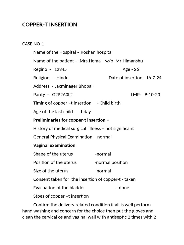 COPPER | PDF | Childbirth | Vagina