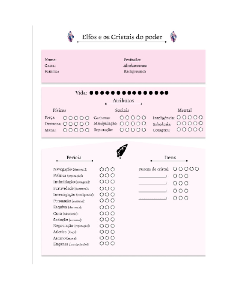 Elfos Cristais Do Poder | PDF