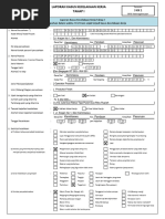 Formulir KK - 3 - KK 1 - FORM LAPORAN KASUS KECELAKAAN KERJA TAHAP I ...