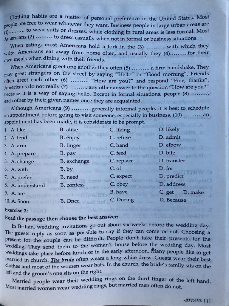 06 Passage 1 Test 2 | PDF