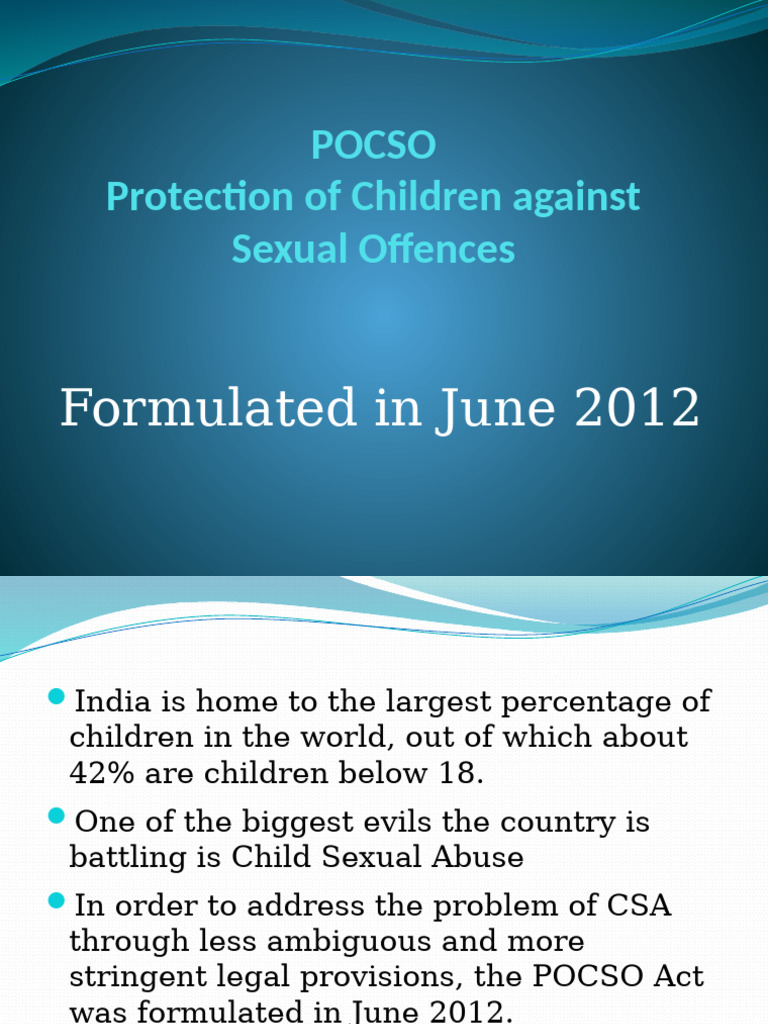 Pocso | PDF