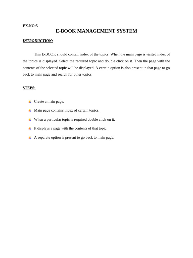 09.E-book Management System (Dgm Only) | PDF | Information Technology ...