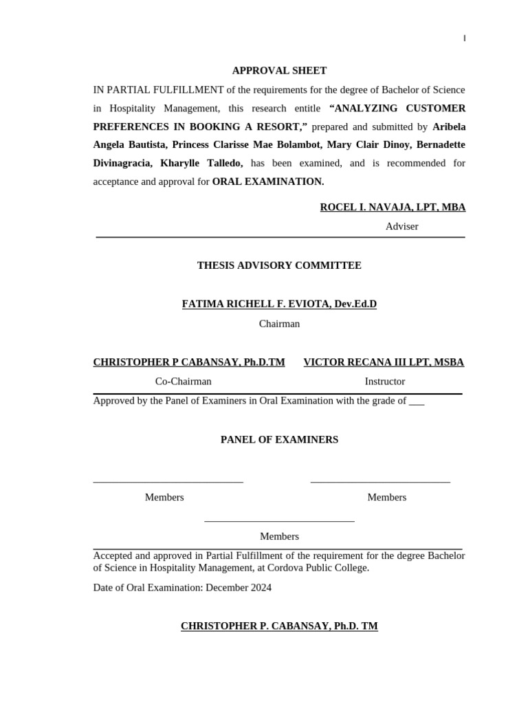 TABLE-OF-CONTENT-GROUP-3-final - Rocel | PDF | Methodology | Data