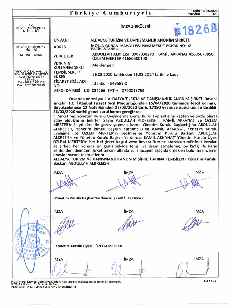 Imza - Sirkuler 2 | PDF