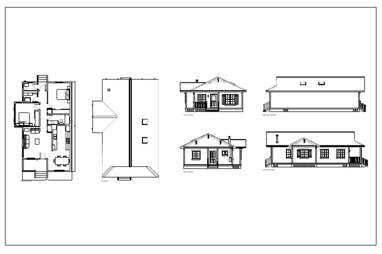 House Elevation and Floor Plans | PDF