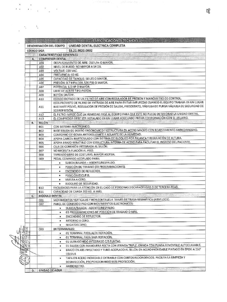 Eett Unidad Dental | PDF