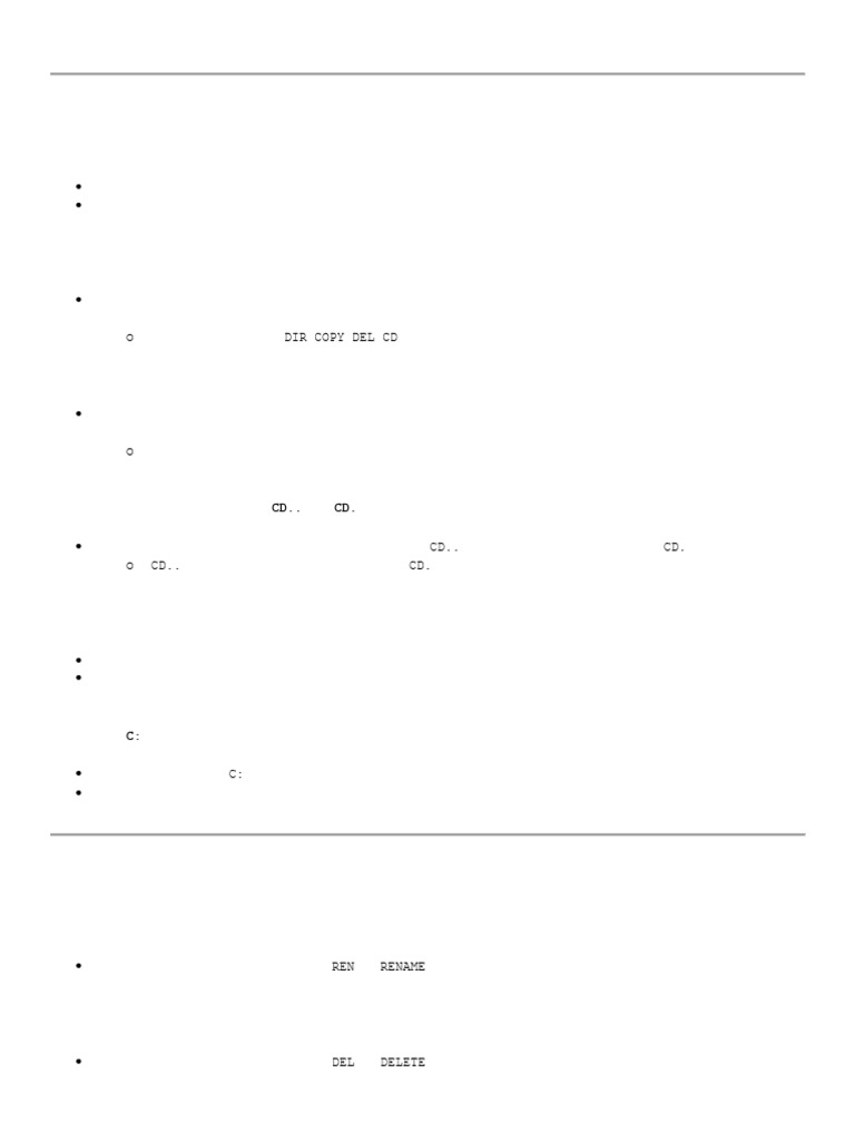 MS DOS QUIZ 1 Marking Scheme For MS | PDF | Computer File | Operating System