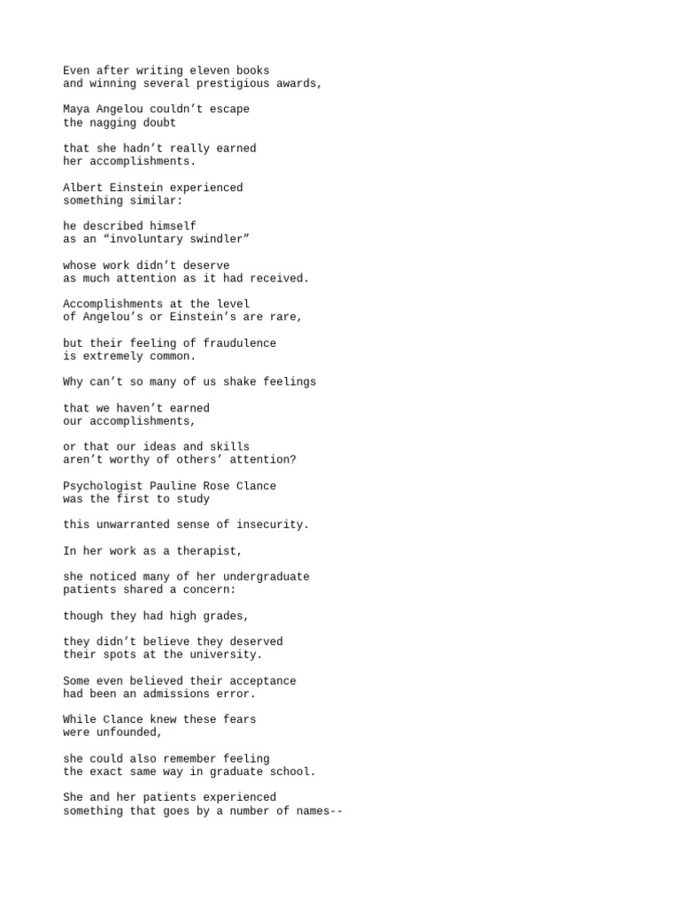 (English) What Is Imposter Syndrome and How Can You Combat It ...