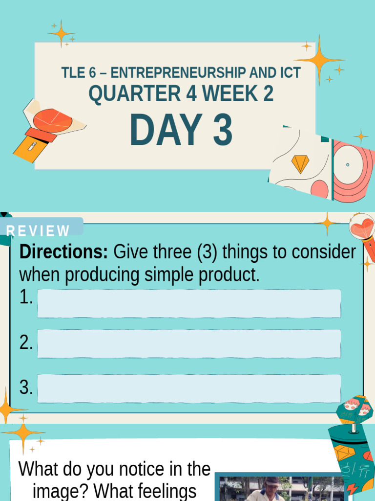 g6 q4w2 Tle - Entrepreneurship and Ict PPT (Melcs) | PDF | Demand | Sales