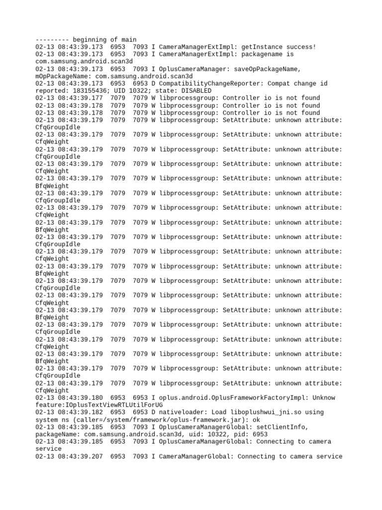 Log Cat 1739416419066 | PDF | Operating System Technology | Software Engineering
