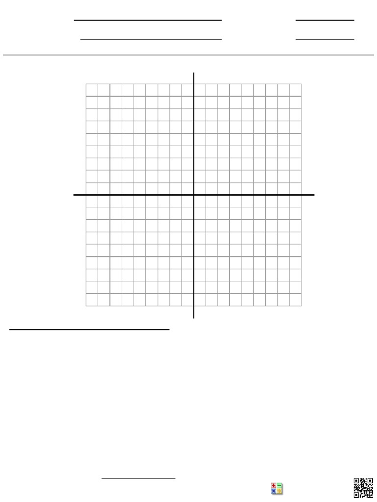 Graphing Four Ordered Puzzle | PDF