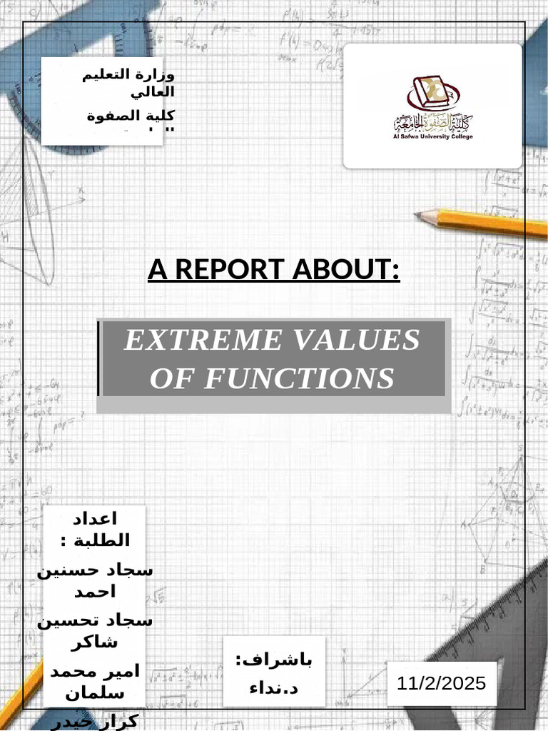 MATHS Report | PDF | Analysis | Mathematics