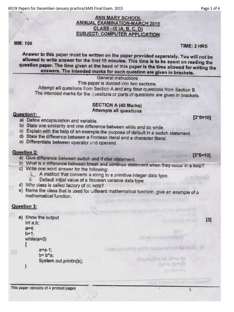 IX-CMP-AMS-FINAL-2015 | PDF