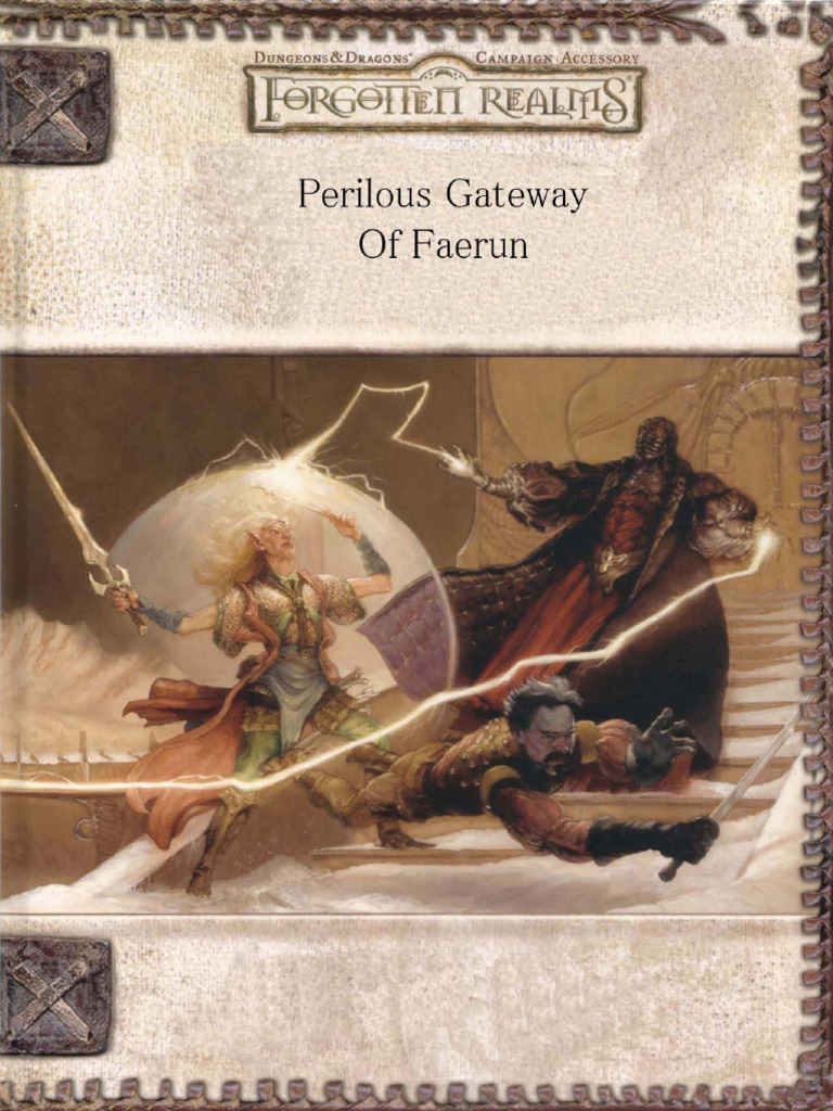 D&D 3rd - (Forgotten Realms) The Complete Perilous Portals of Faerun | PDF | Elf (Dungeons ...