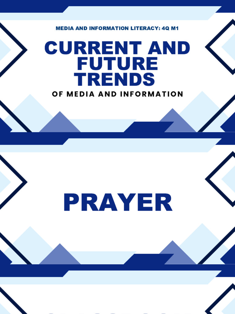 Mil Q4 M1 - Current Trends of Media and Information | PDF | Wearable Technology | Massive Open ...