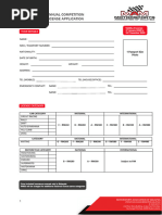 Motoracing Application Form FMSCI License | PDF | Driver's License ...