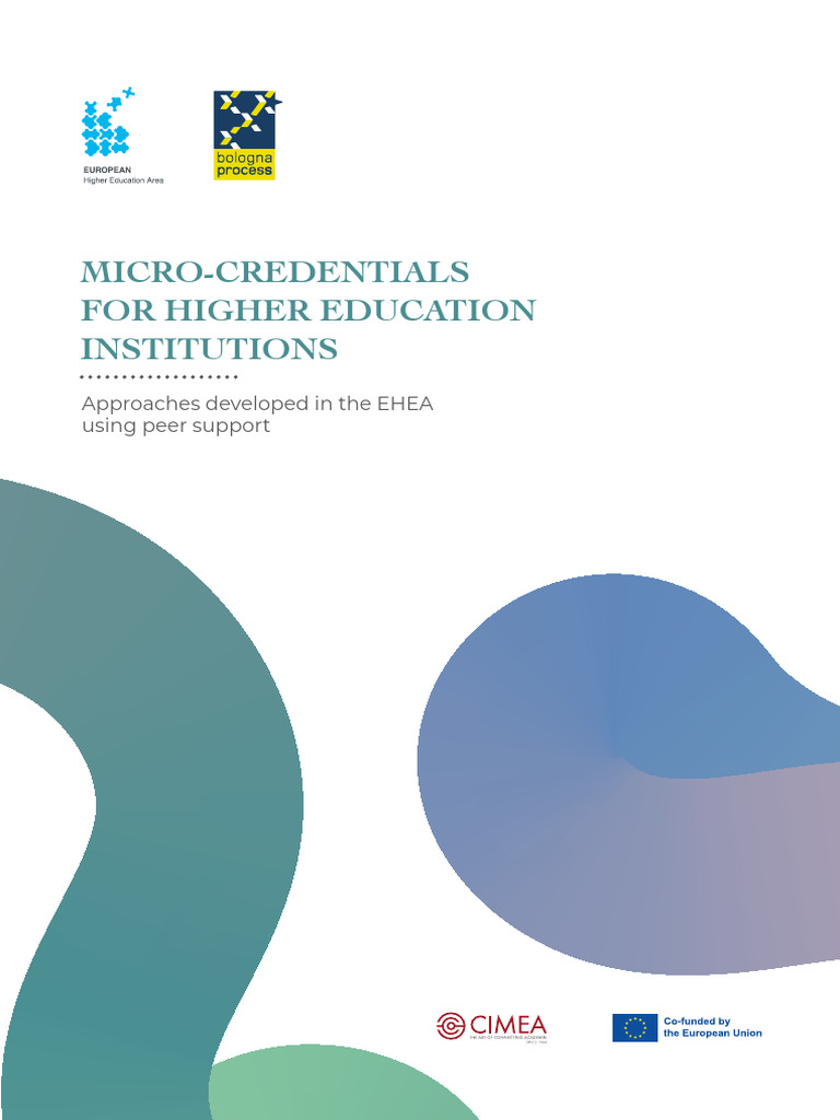 Micro-Credentials in HE - 1 | PDF | Learning
