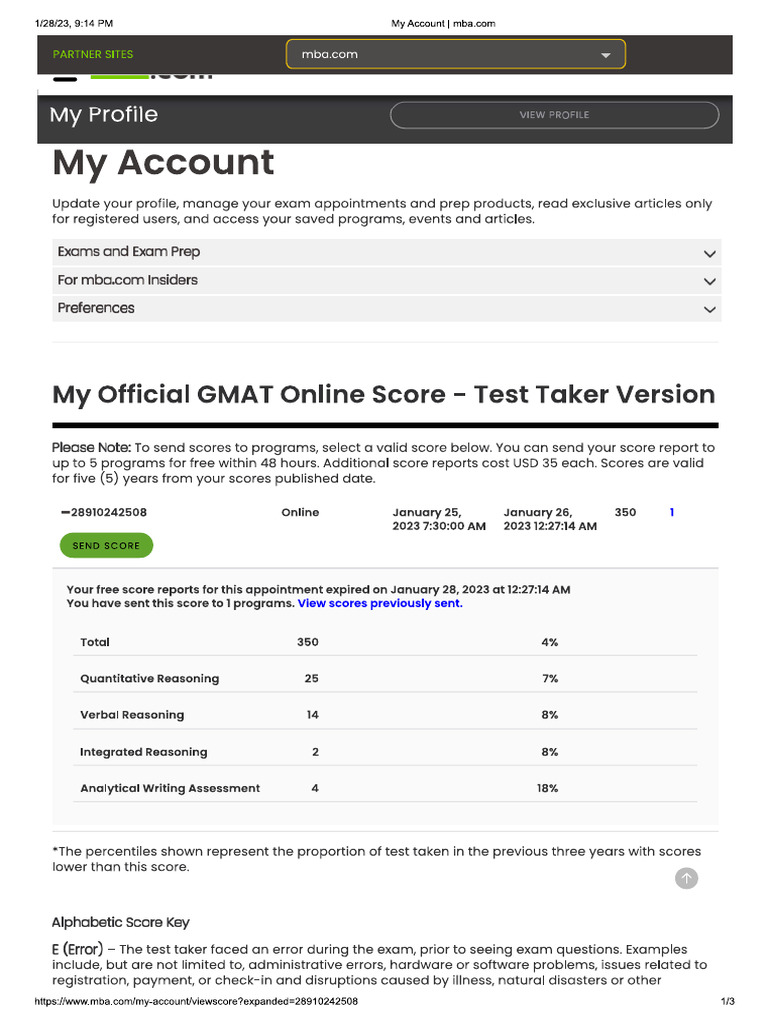 GMAT | PDF