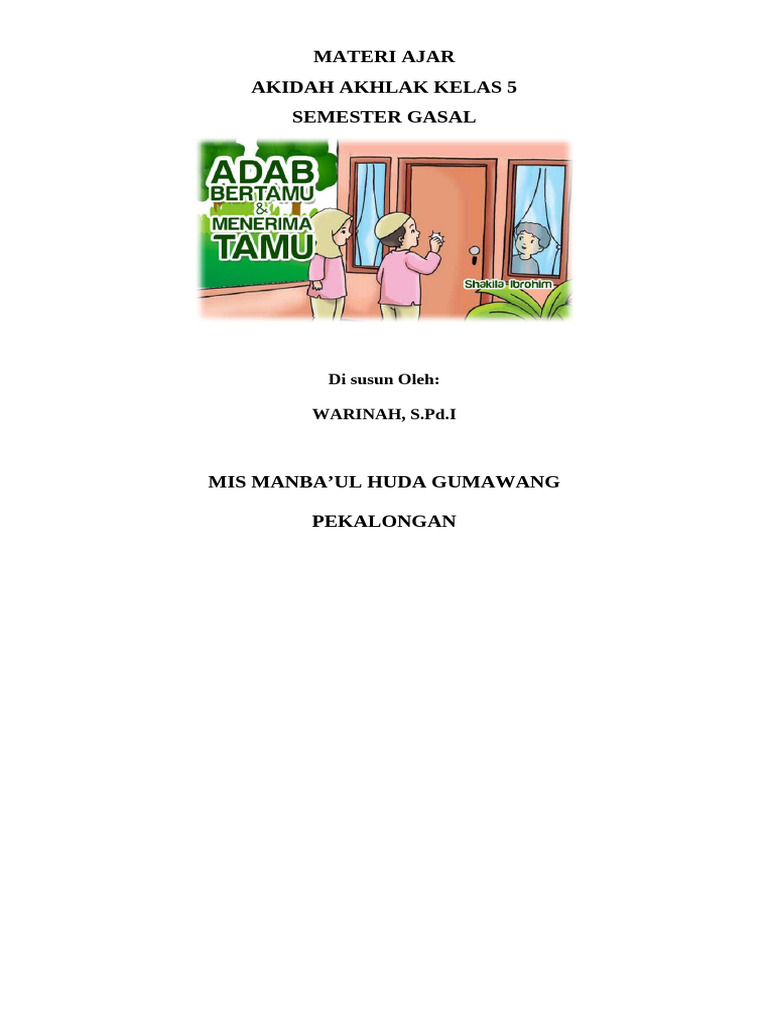 modul pembelajaran | PDF
