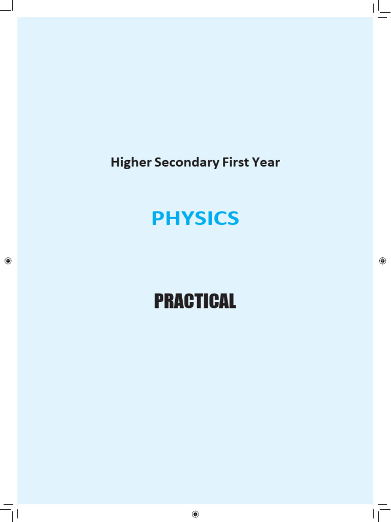 First Year Physics Practical Experiments | PDF | Viscosity | Tension ...