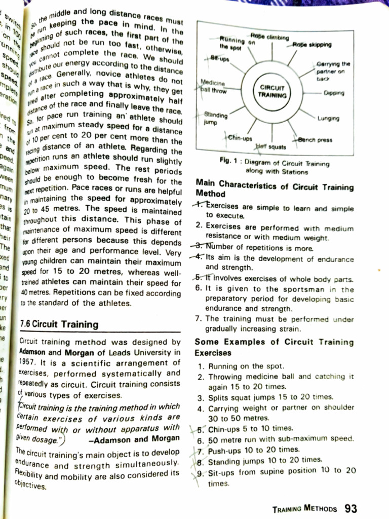 Circuit Training for Endurance and Strength | PDF | Physical Fitness ...