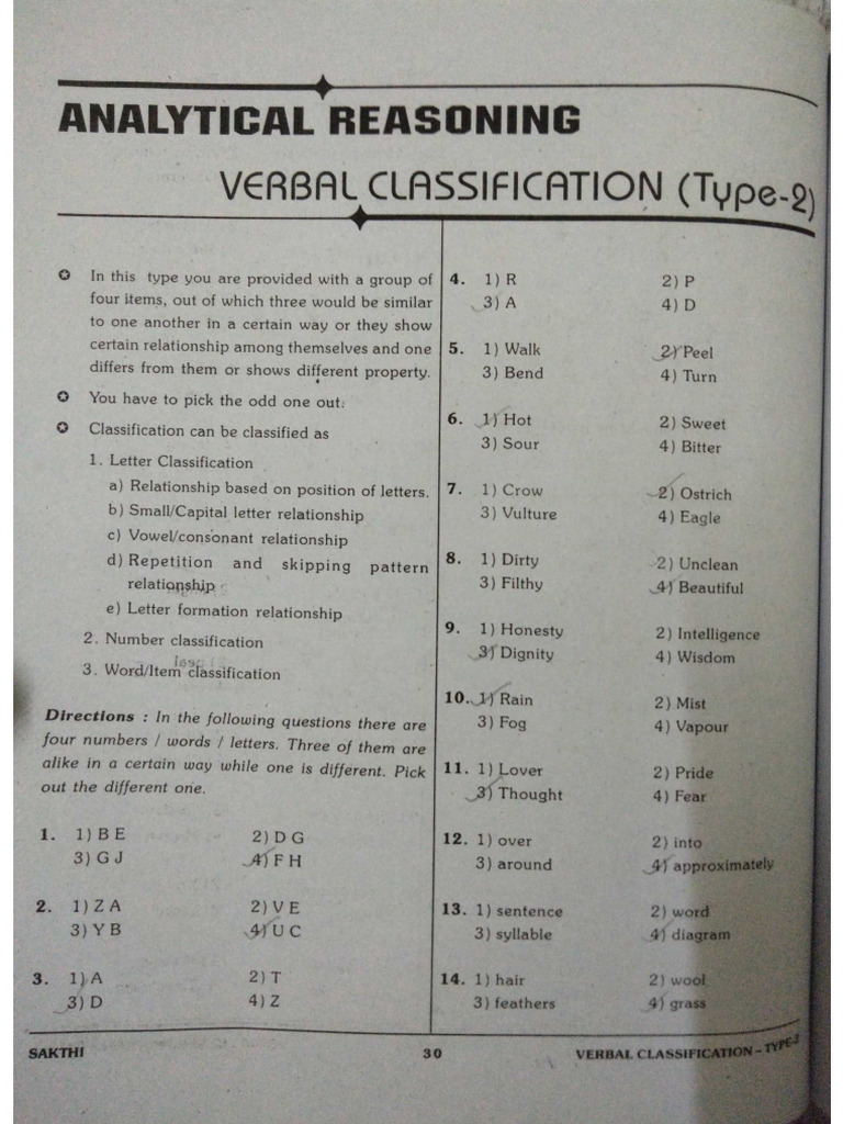 Reasoning 2 mca | PDF