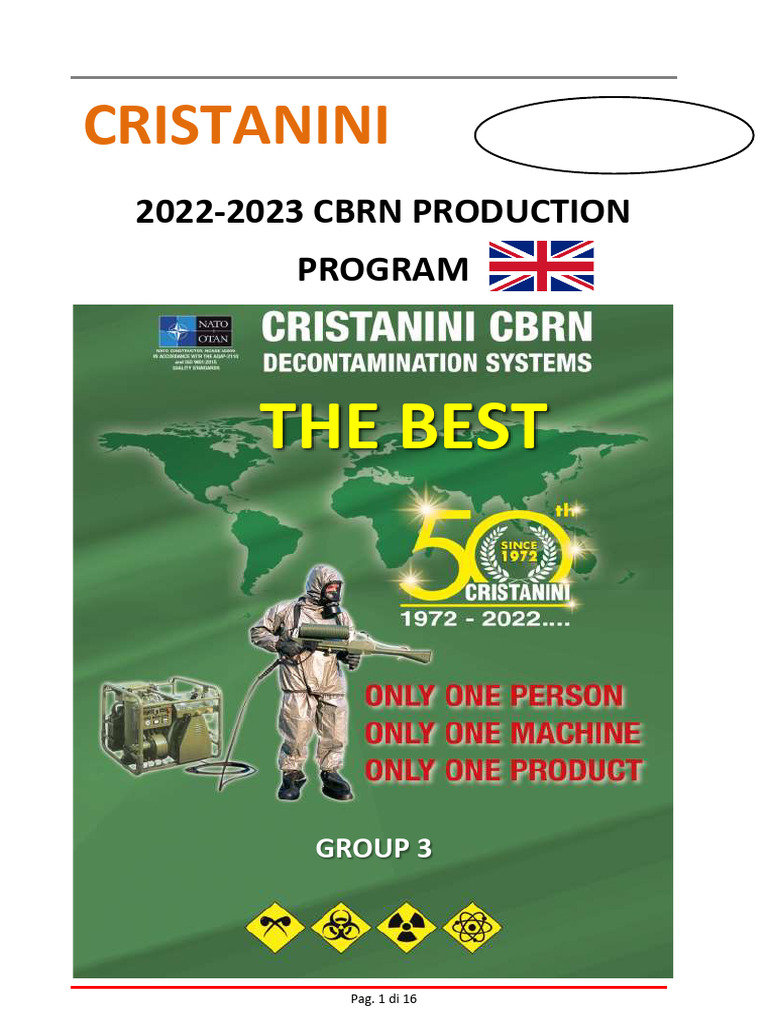 Up 712 CBRN - NR - 31.01.2022 GB | PDF | Cbrn Defense | Bomb Disposal